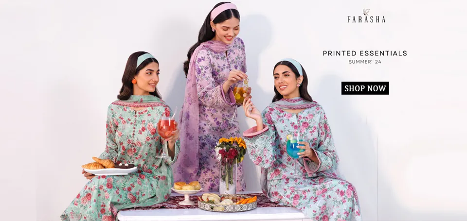 Get Your Trend On! Shop Farasha PK Online in UK - Buy Now